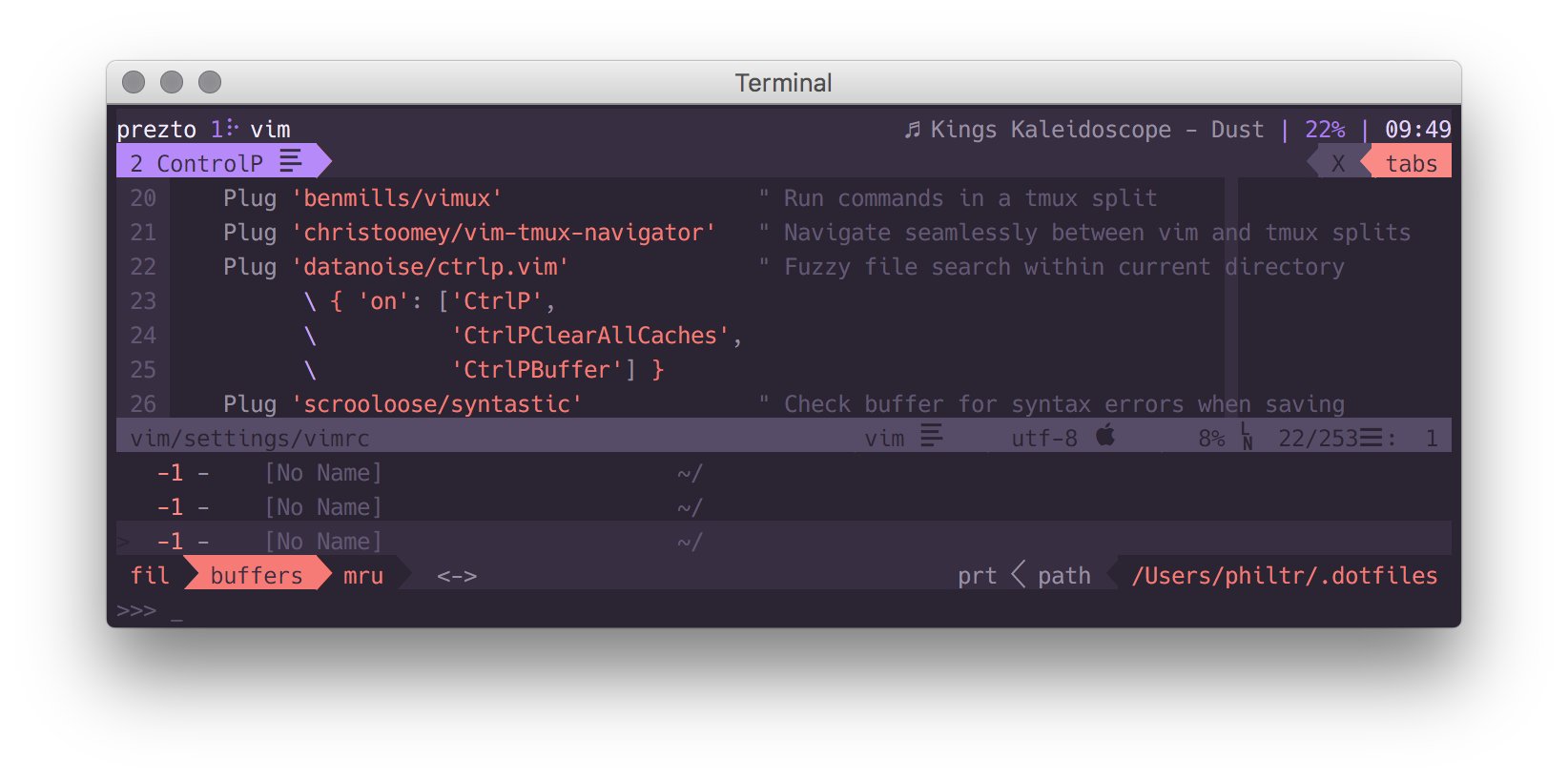 Ctrlpbuffer Shows No Name Instead Of Buffer File Name · Issue 183
